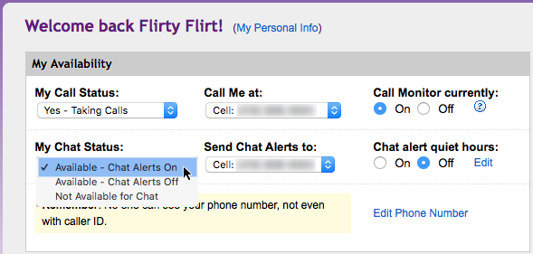 Chat with Your Customers – NiteFlirt Help Center