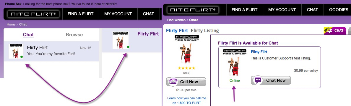 Chat with Flirts – NiteFlirt Help Center